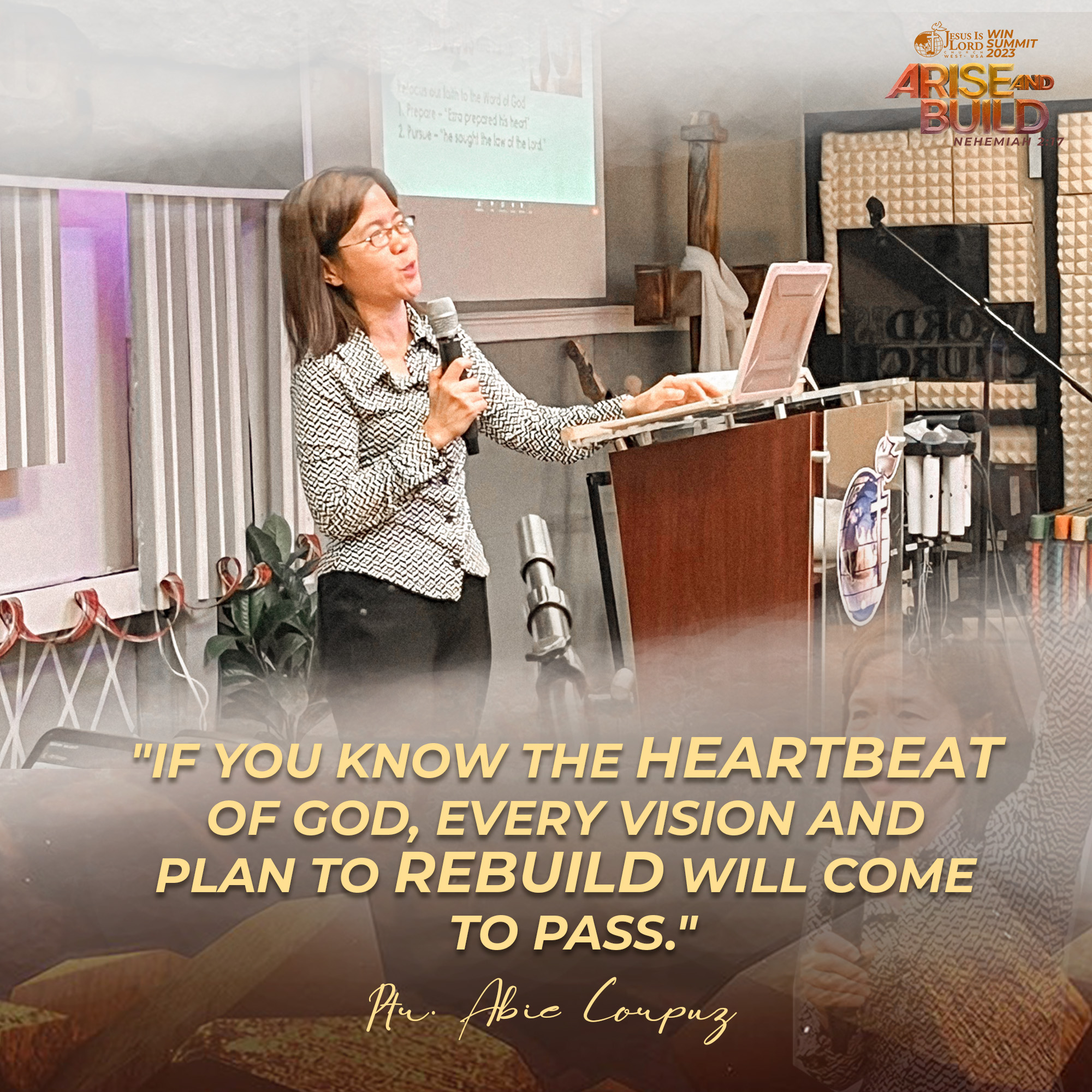 ARISE AND BUILD: WIN SUMMIT 2023 - Jesus Is Lord Church